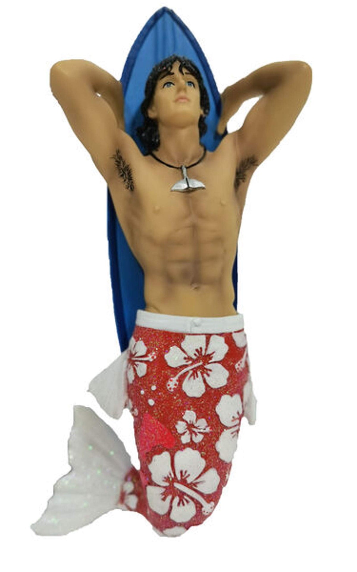 December Diamonds 55-55159 Merman Ornament Hung 10 – Homenkitchenshop