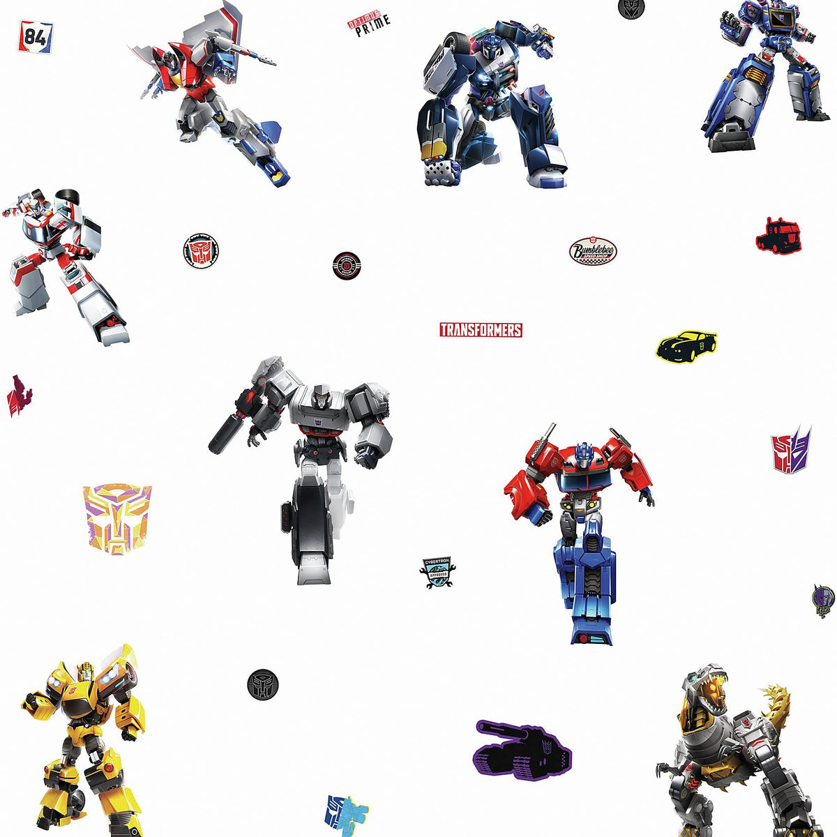 Roommates Rmk4231Scs Transformers All Time Favorites Peel And Stick Wa ...