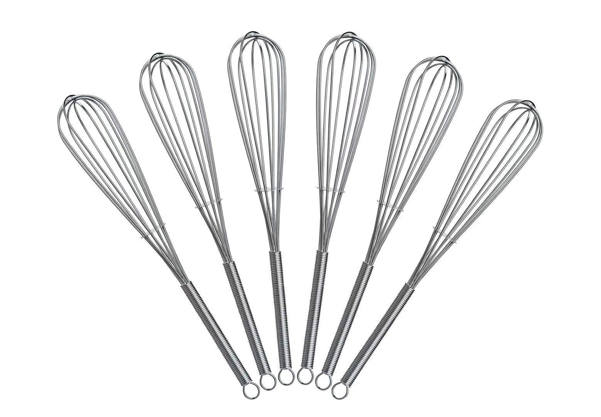 8 Inch Mini Wire Whisk 6 Pack - Stainless Steel – Homenkitchenshop