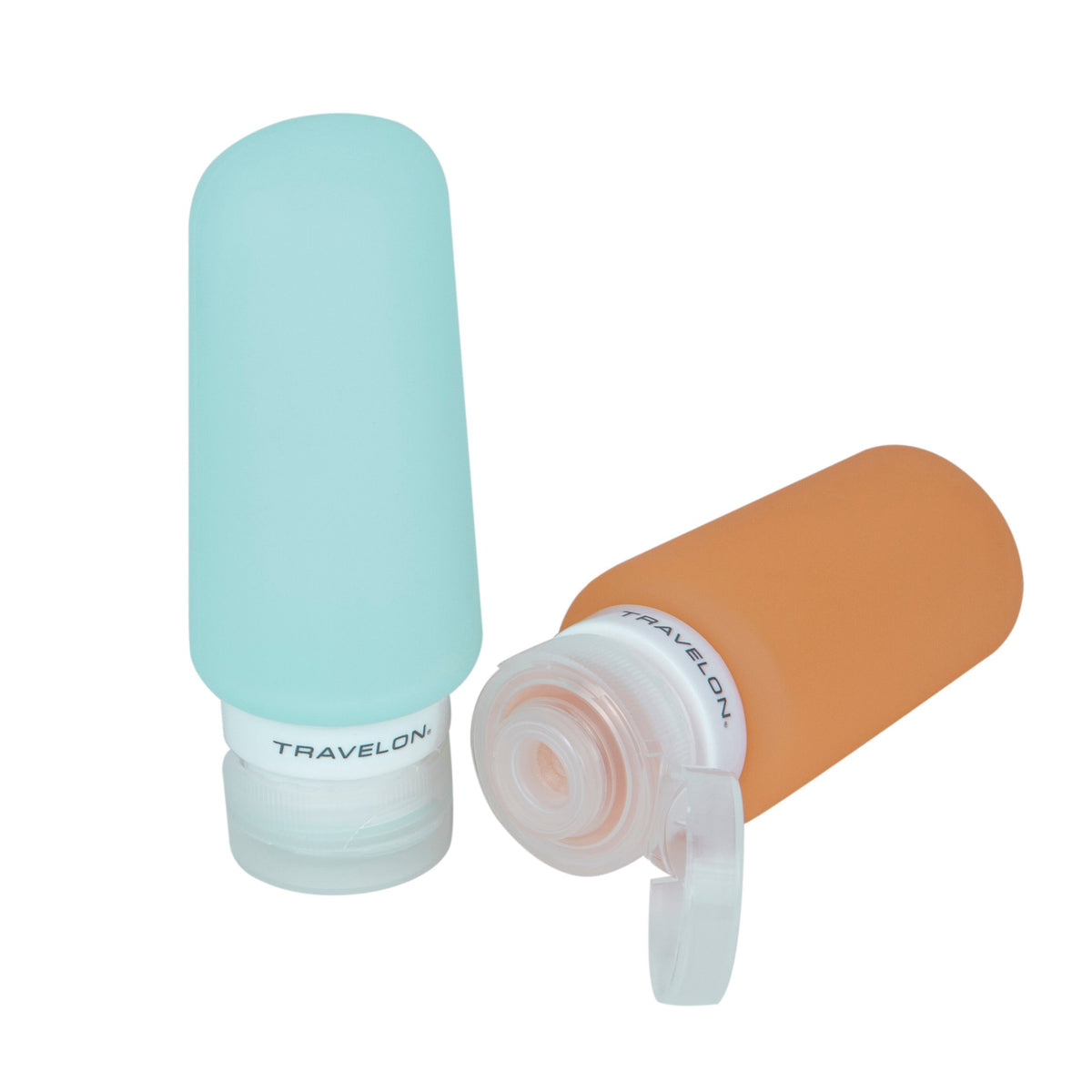 Travelon Set Of 2 Smart Tubes, 3 Ounce, Orange/Blue, One Size ...