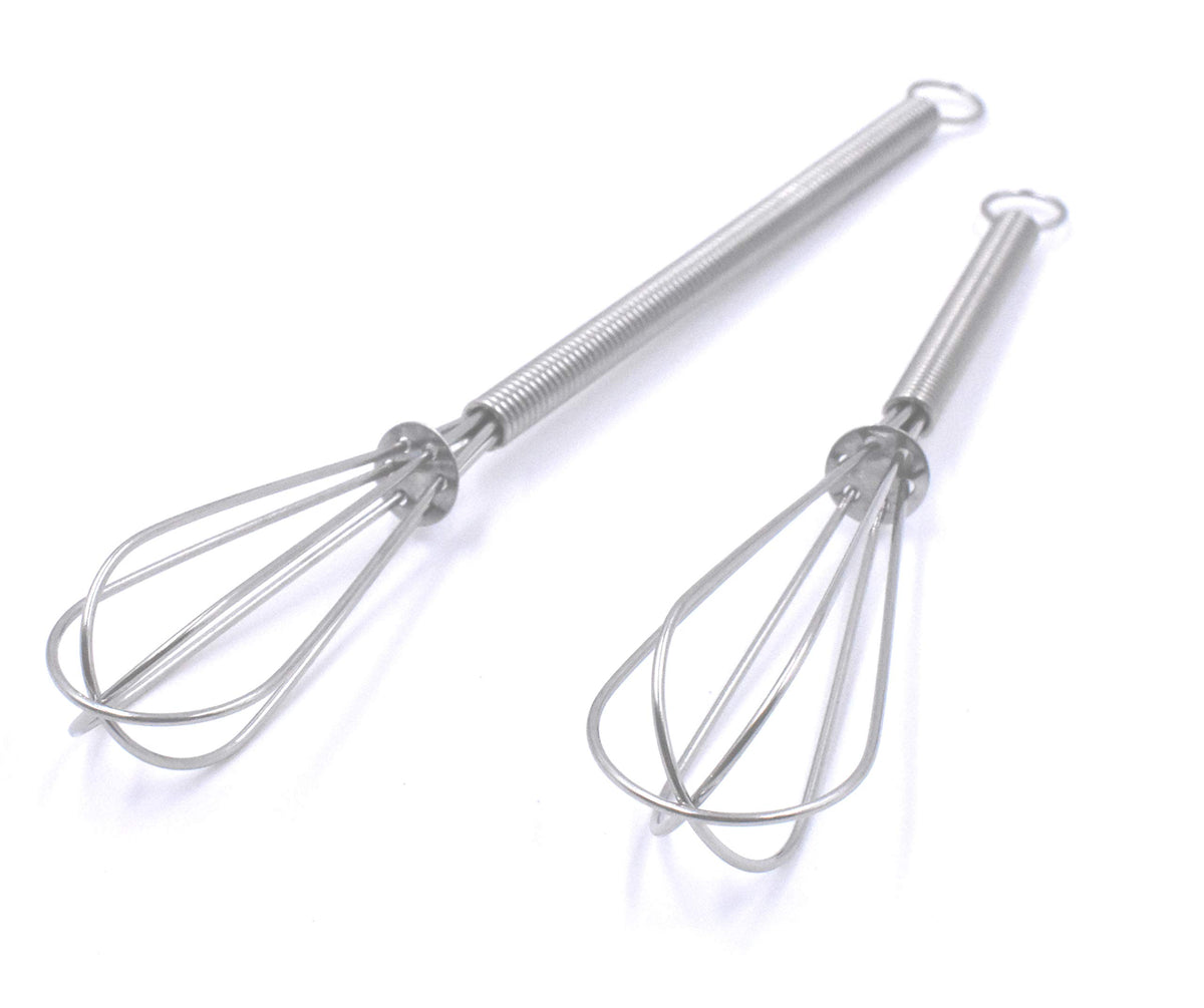 Art&Beauty 2 Pack Mini Wire Kitchen Whisks-Each Of 1Pcs 5 Inch And 6 I ...
