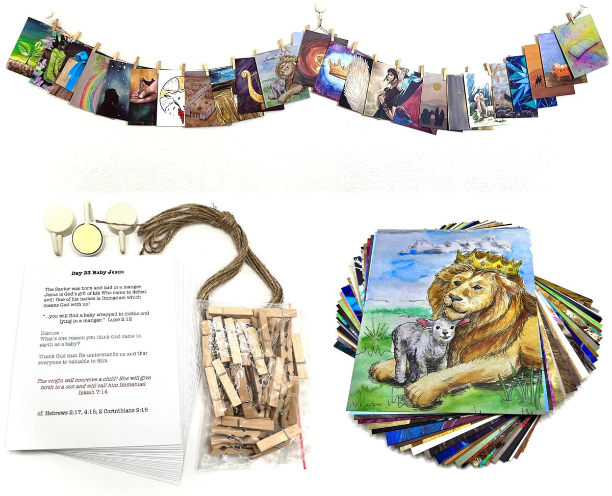 Line Of The Savior Advent Calendar - With Soulfit Bible Devotional ...