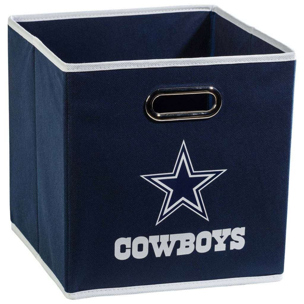 Franklin Sports Nfl Dallas Cowboys Collapsible Storage Bin Nfl Folding ...