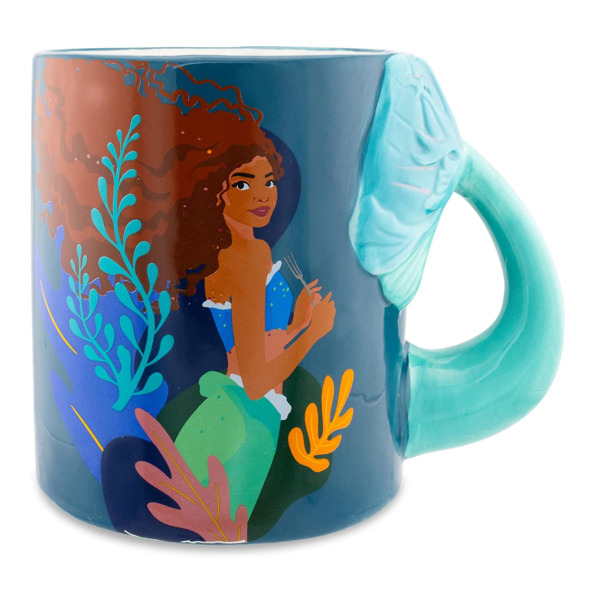 Disney The Little Mermaid Part Of Your World ceramic Mug With Sculpted ...