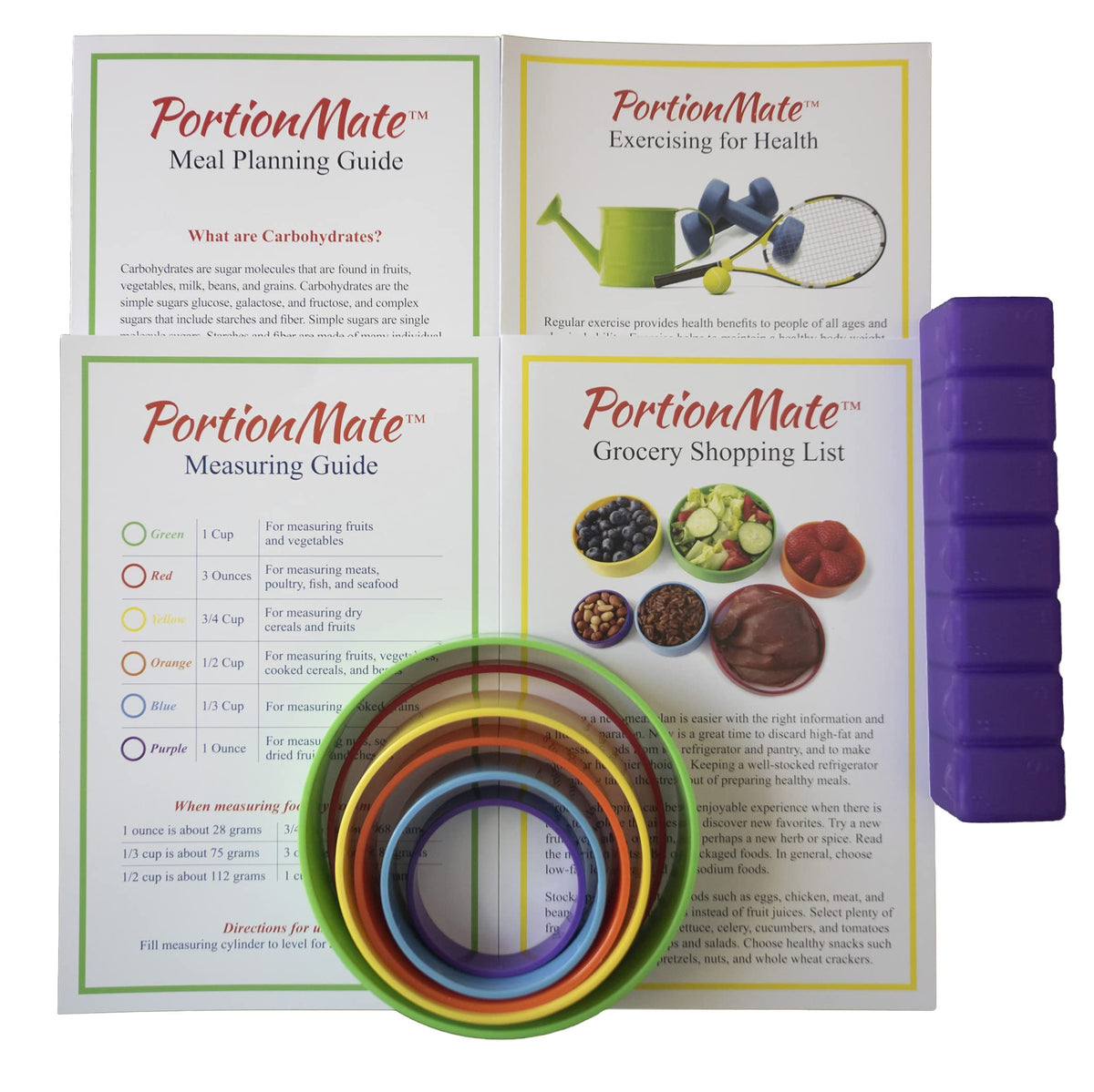 Portionmate Perfect Portions - The Portion Control Quick Start Kit - N ...