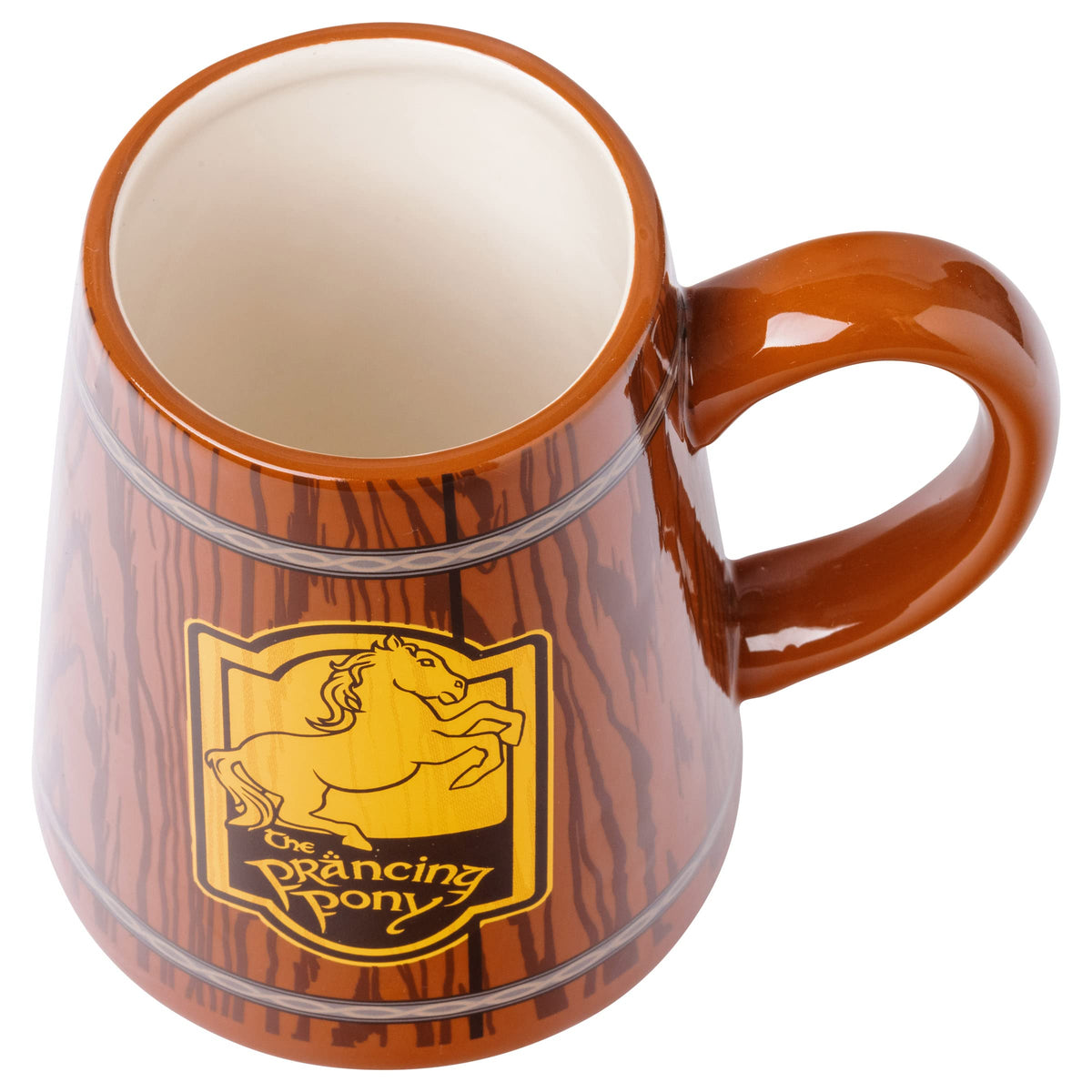 Silver Buffalo Lord Of The Rings Prancing Pony Ceramic 3D Sculpted Mug ...