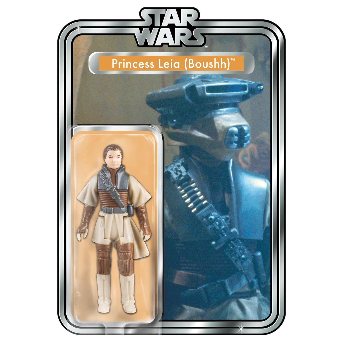Star Wars Princess Leia Boushh Action Figure Funky Chunky Magnet Toynk ...