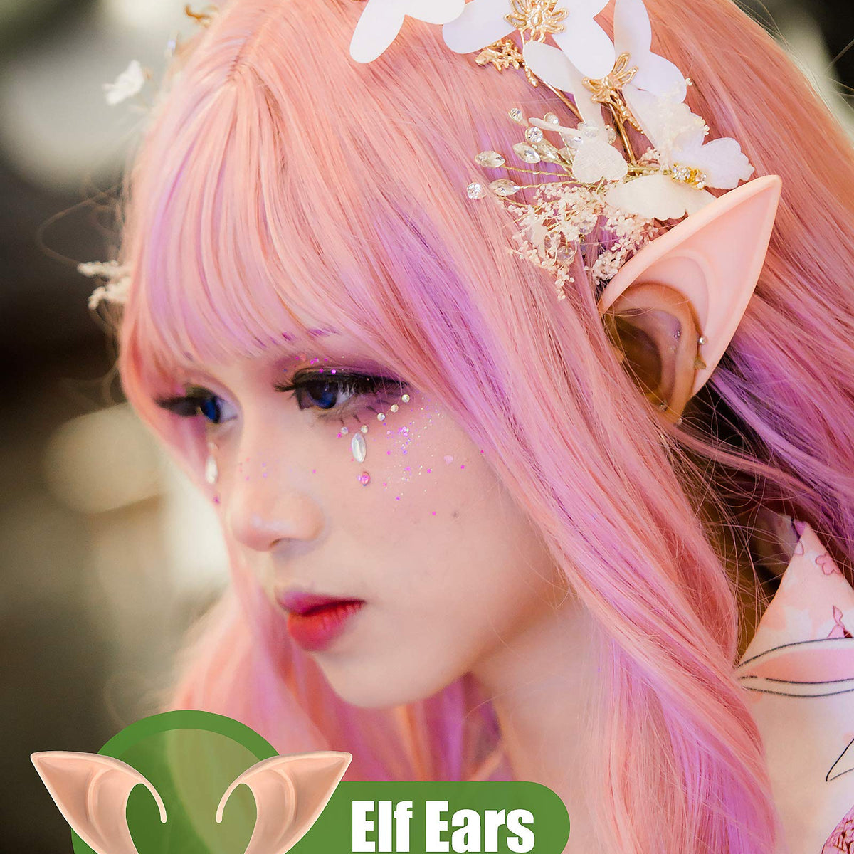 Cedar Bright Cosplay Fairy Pixie Elf Ears - Party Dress Up Costume Mas ...