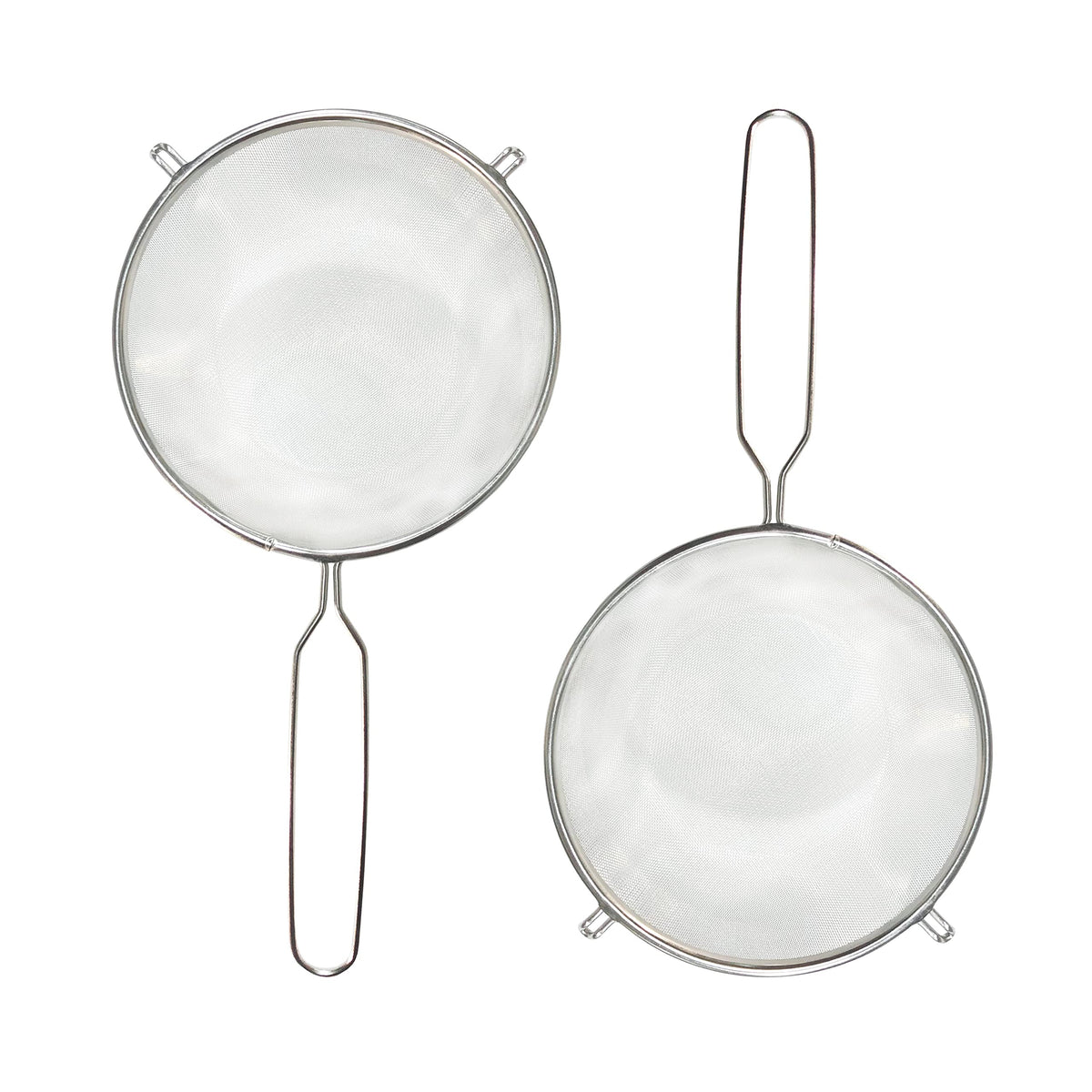 G+ Life Stainless Steel Sieve Set (Diameter 6 Inch) - Fine Mesh Food S ...