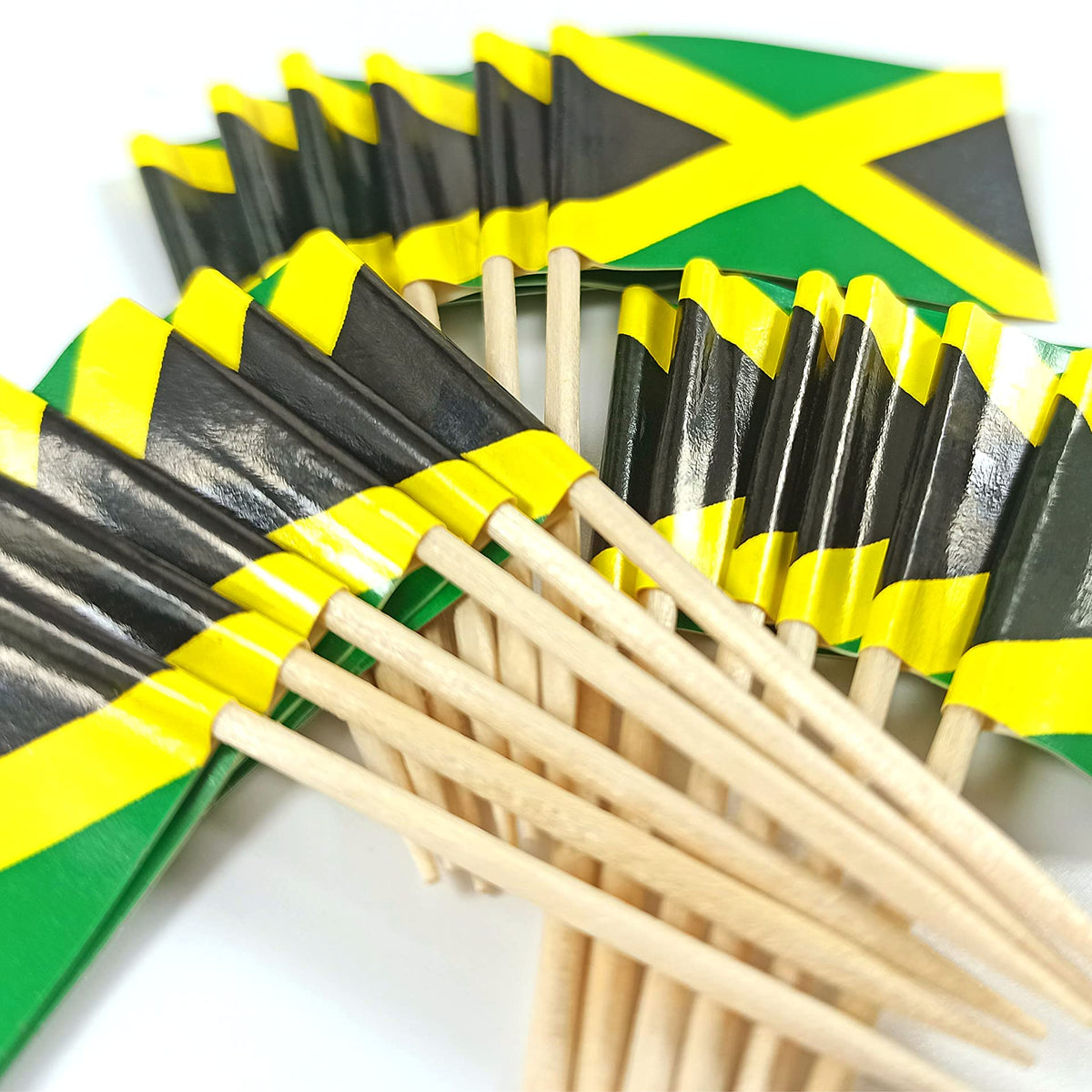 Jbcd Jamaica Toothpick Flag Jamaican Mini Small Cupcake Topper Flags ...