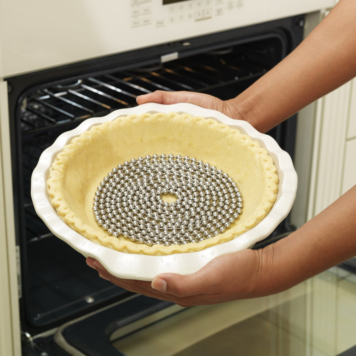 Jaz Innovations Perfect Pie Crust Stainless Steel Weight Chain - 10 Fe ...