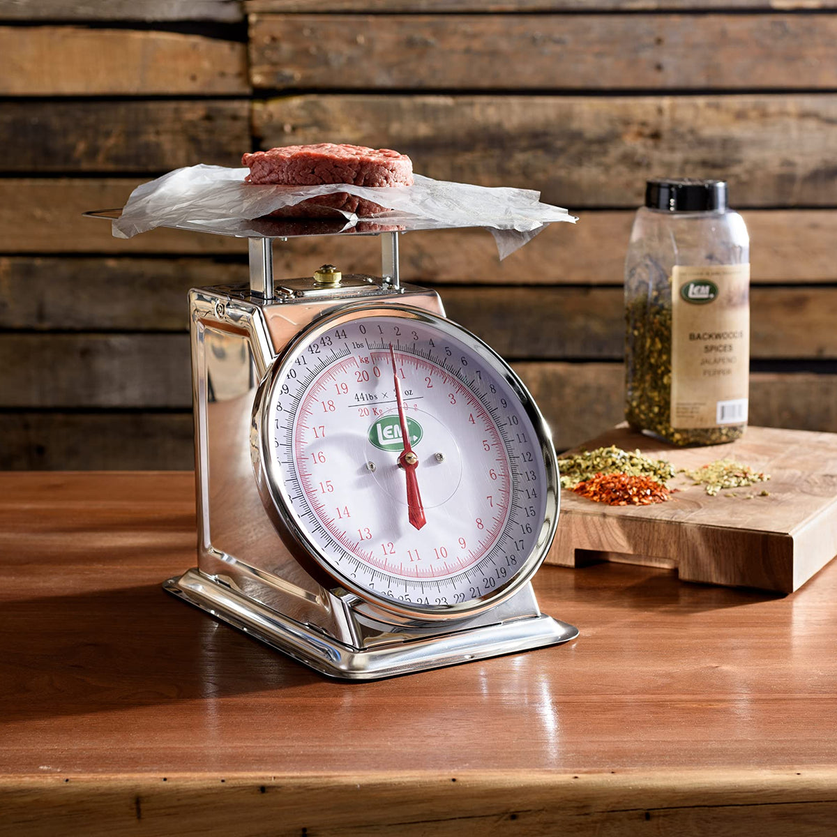 Lem Products 44 Lb. Stainless Steel Scale, Silver – Homenkitchenshop