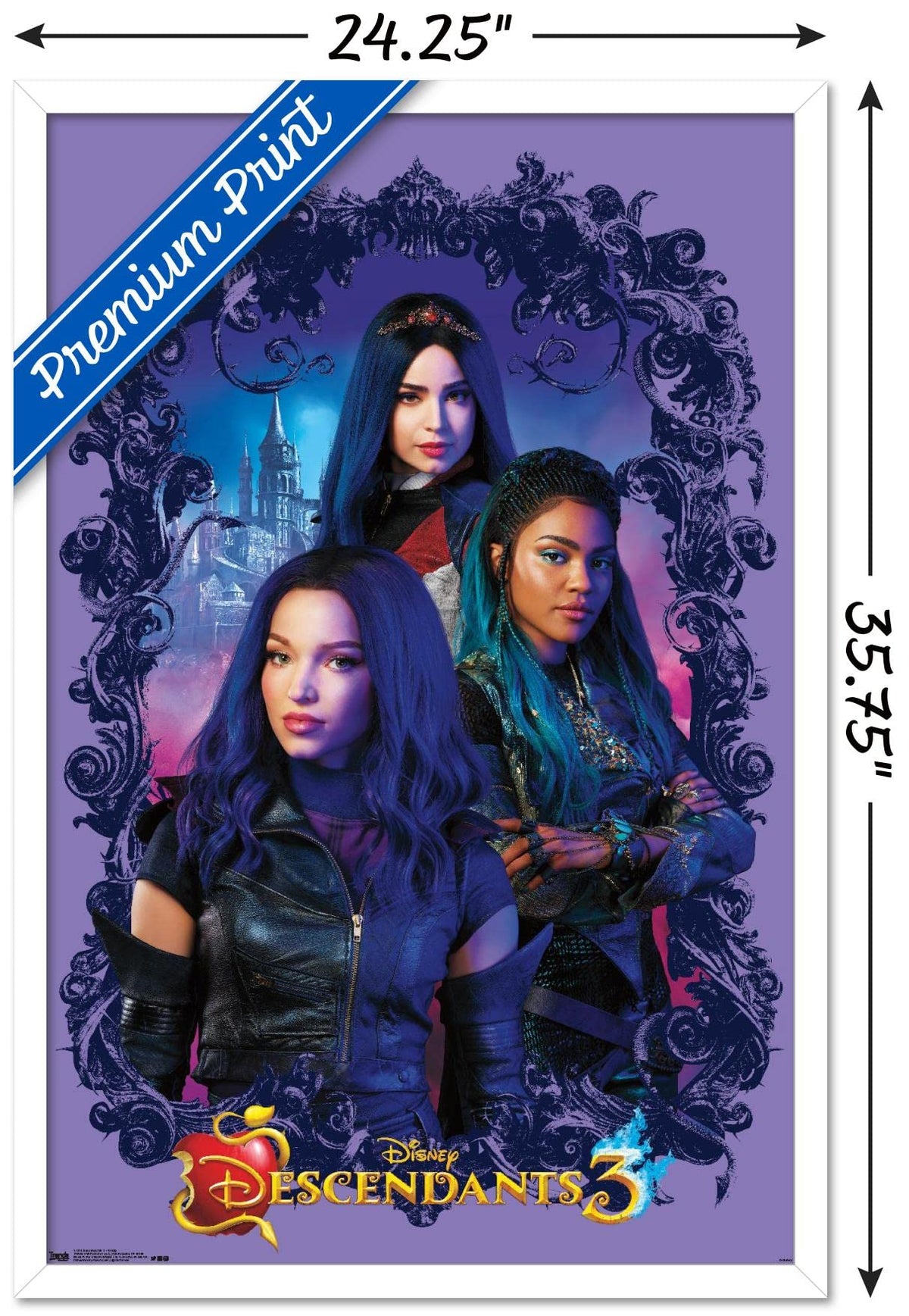 Trends International Disney Descendants 3 - Group Wall Poster, 22.375 ...