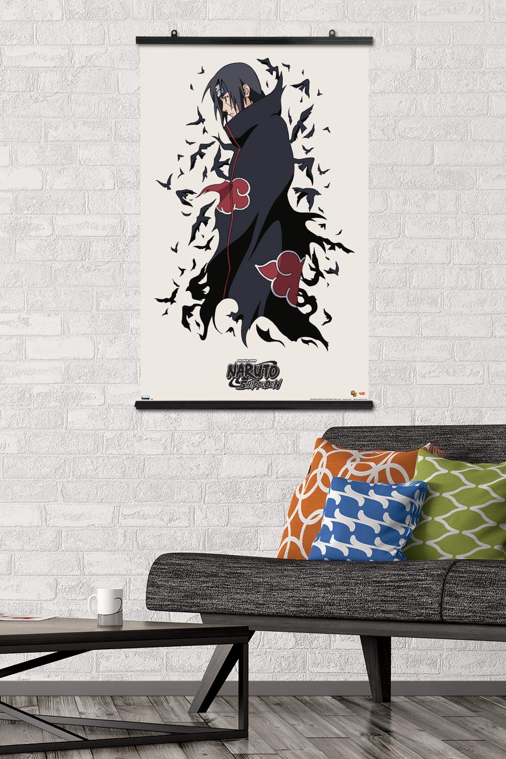 Trends International Naruto Shippuden - Itachi Wall Poster, 22.375'' X ...