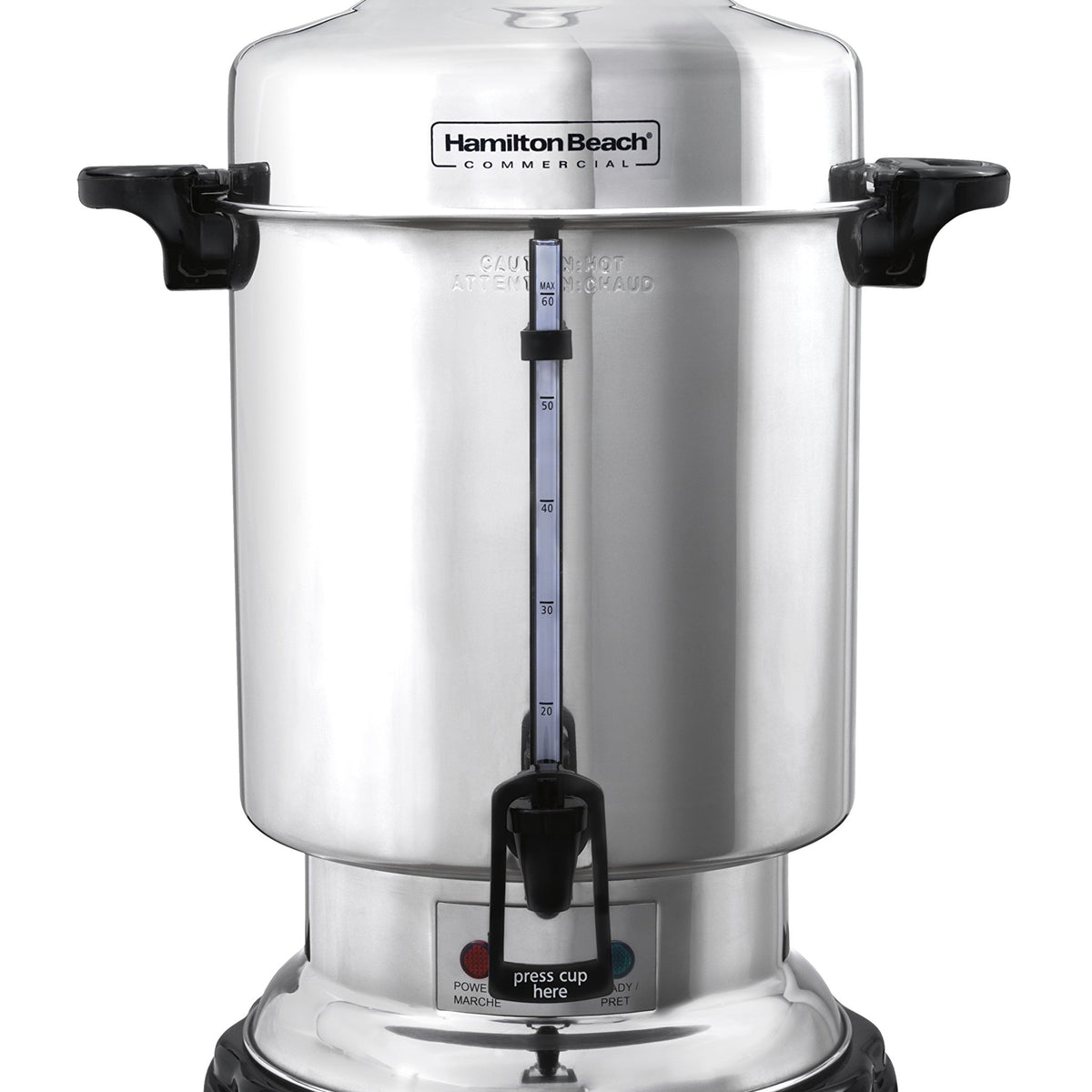 Hamilton Beach Commercial Coffee Urn & Hot Beverage Dispenser, 60 Cup ...