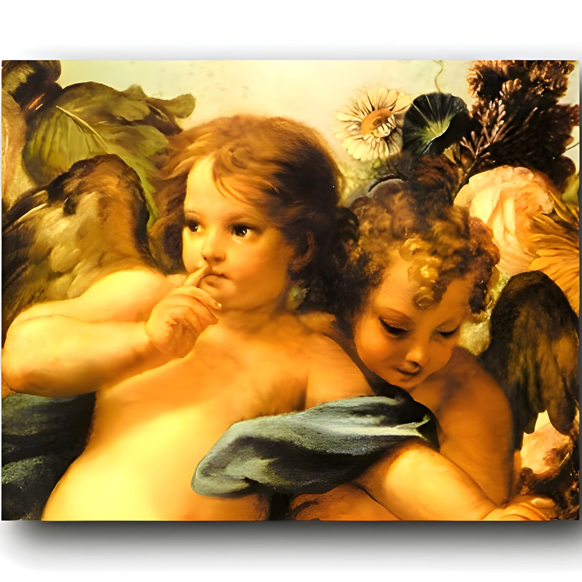 Little Angels Wall Decor Cherubini Picture Sistine Madonna Raphael Art ...