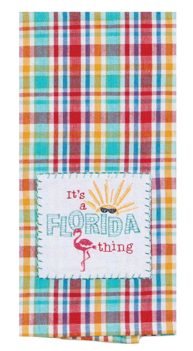 2 Piece Kay Dee Home State Of Florida Embroidered Kitchen Towel Bundle ...