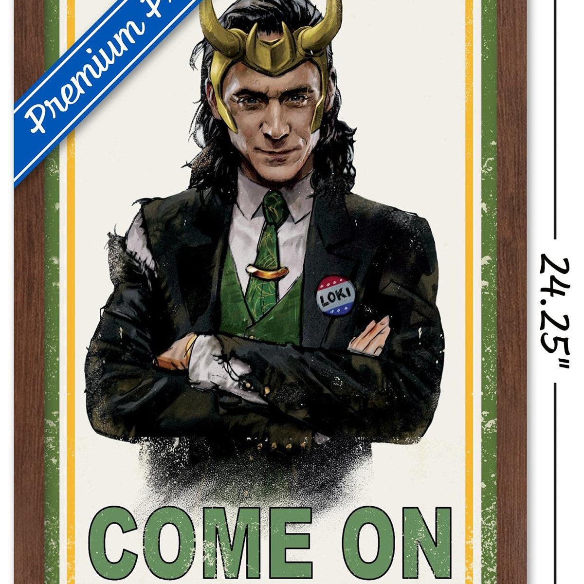 Trends International Marvel Loki-What Did You Expect Wall Poster, 14.7 ...