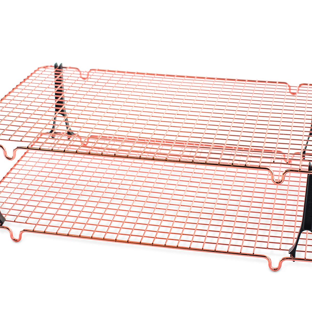 Nordic Ware Stackable Cooling Racks, Copper Plated Steel, 16.875" x 11 ...
