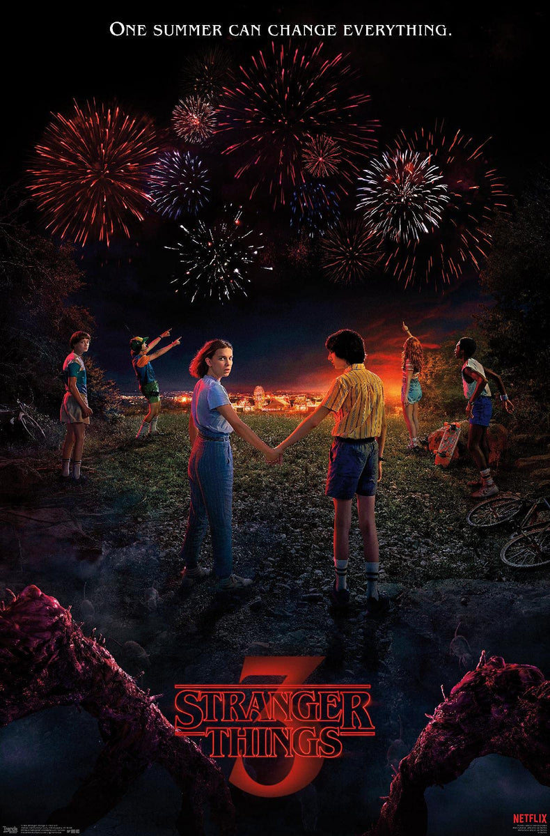Trends International Netflix Stranger Things: Season 3 - Key Art Wall ...