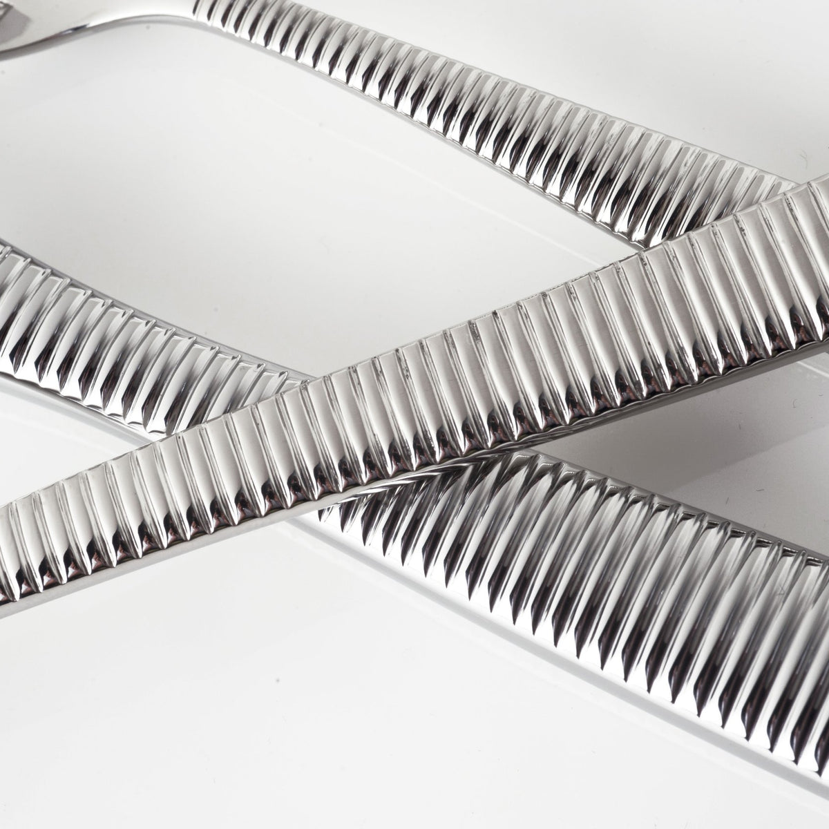 Fortessa Ringo Flatware Bouillon Spoon Set of 12, 18/10 Stainless Stee ...