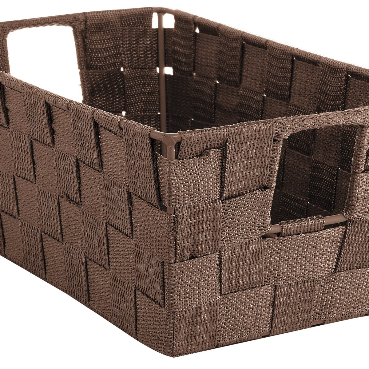 Whitmor Woven Strap Small Storage Tote Java – Homenkitchenshop