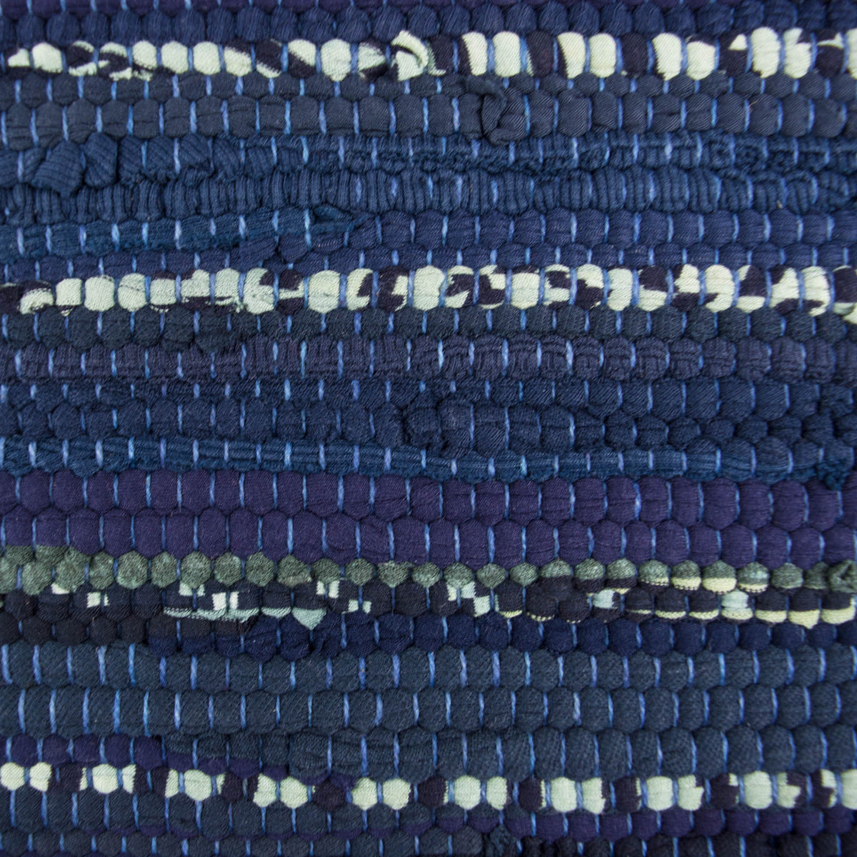 DII Multi Nautical Blue Chindi Rag Table Runner – Homenkitchenshop